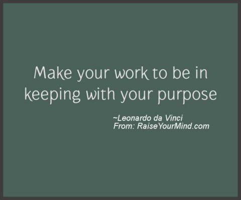 Motivational & Inspirational Quotes | Make your work to be in keeping ...